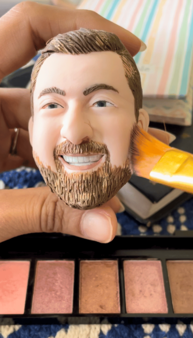 Custom Wedding Cake Toppers For Bride And Groom